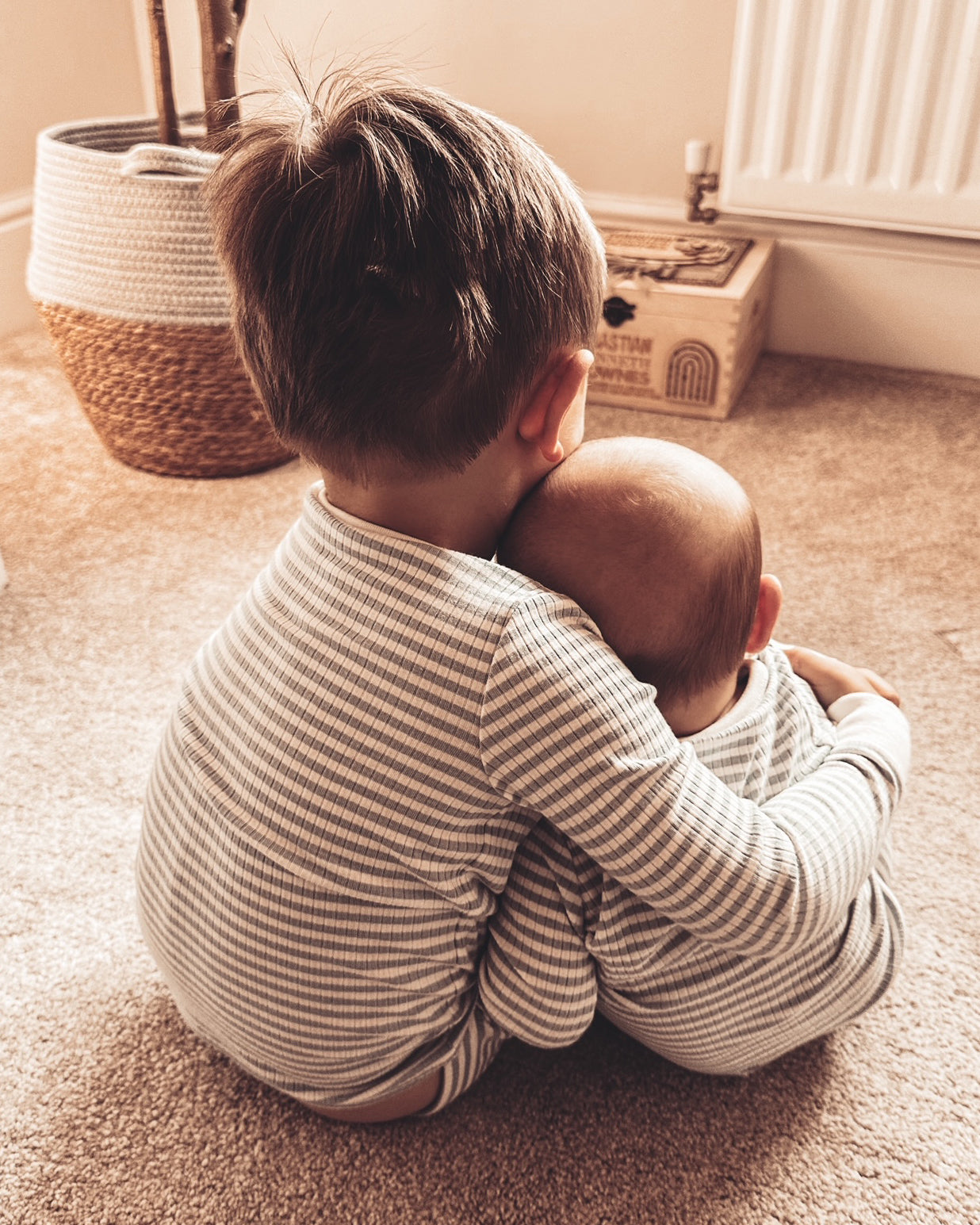 Kimberley's 2 Letter Necklace: Celebrating Harrison & Sebastian – Maya ...