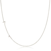 Custom Gold Necklace - 2 Letters – Maya Brenner