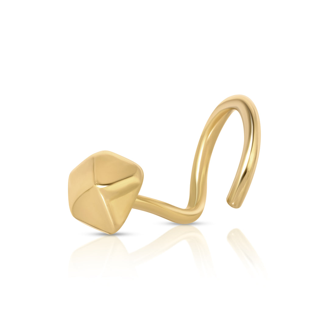 Alli Webb Faceted Comfort Stud – Maya Brenner