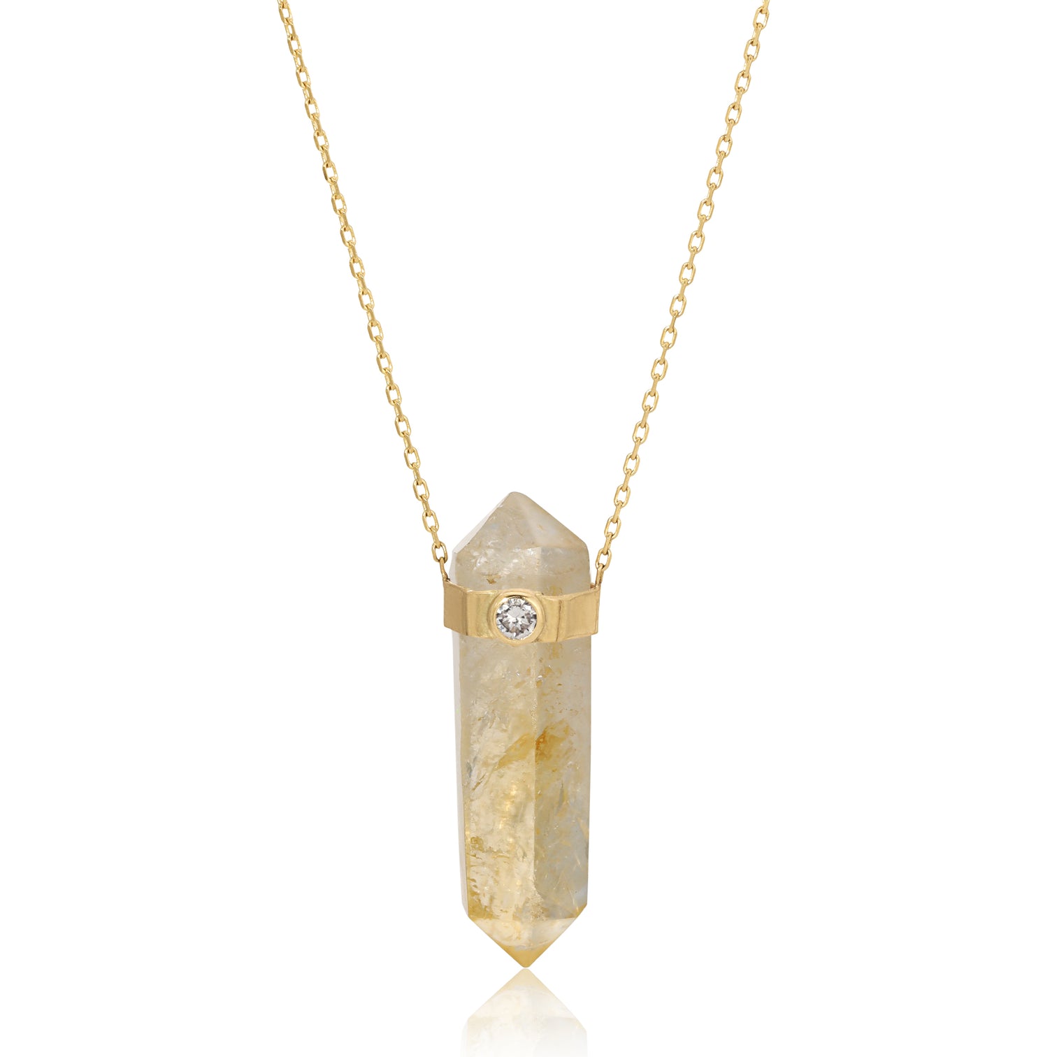 Maya Brenner Diamond & Charm Necklace Collection