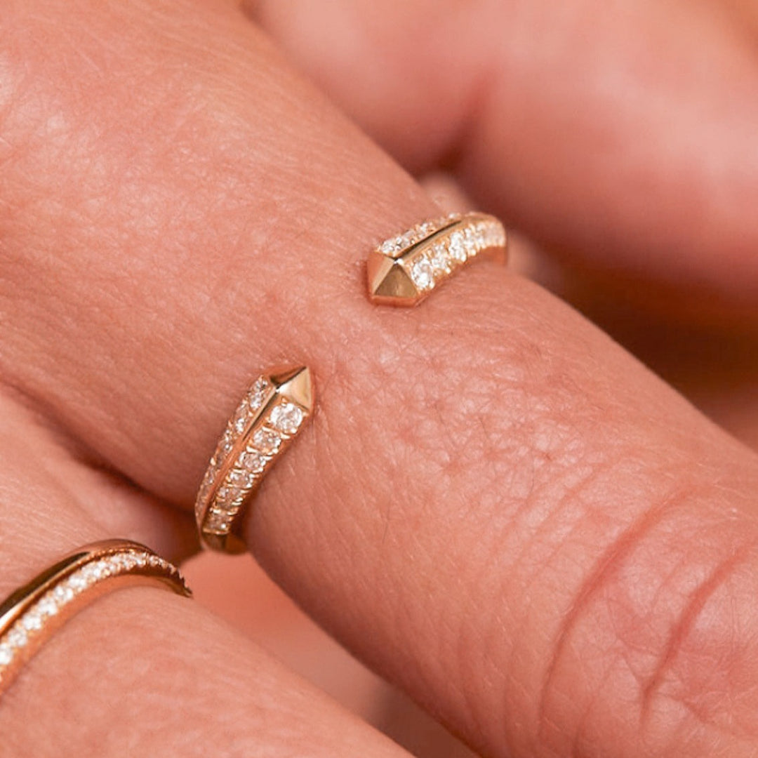 Open Diamond Ring – Maya Brenner